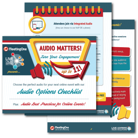 Audio Options Checklist & Best Audio Practices for Online Events